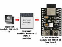 ESP32-C3 Board, WiFi, Bluetooth, USB, PCB Antenna - 99Tech