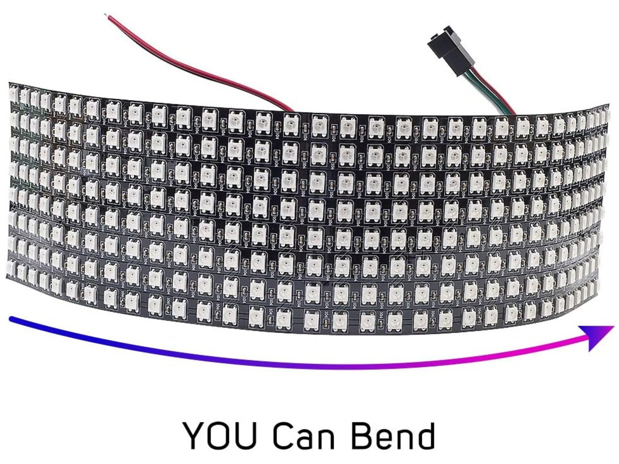 8x8 Led Matrix 8x8 RGB LED Matrix Board - 64bit WS2812 5050 Full Color ...